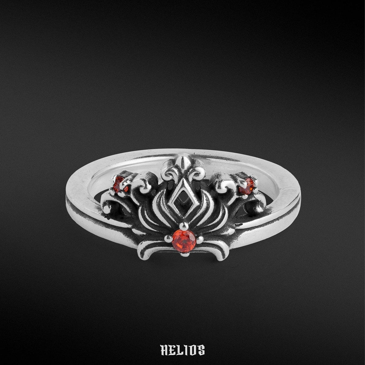 Torua Ring Helios Black Silver – Helios Global