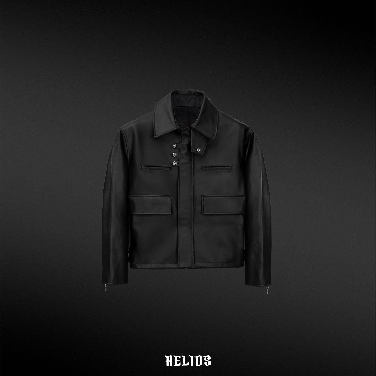 Men Armor Leather Jacket Helios X T-Project – Helios Global